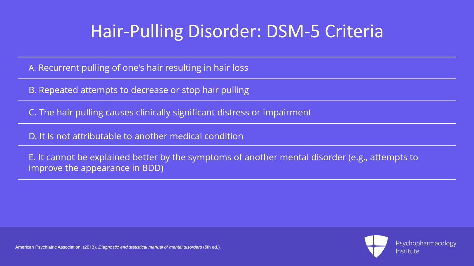 Skin Picking Hair Pulling Disorder at Elmer Holt blog
